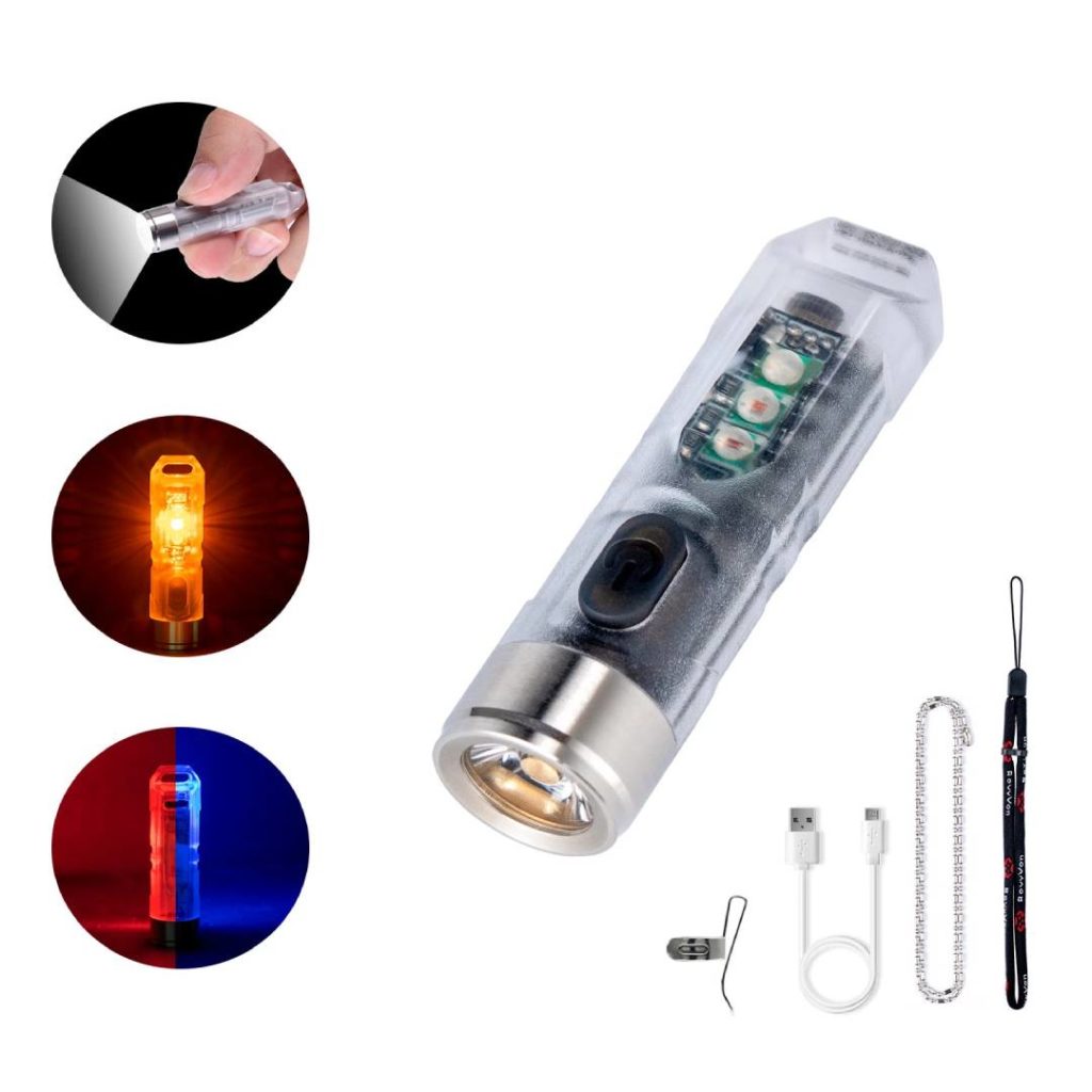 RovyVon, Aurora A8 Multifunction LED Keychain Flashlight - Field ...
